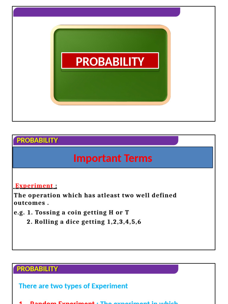 Probability New (1) | PDF | Probability | Measure Theory