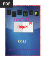 Usemi Halisi Na Usemi Taarifa | PDF