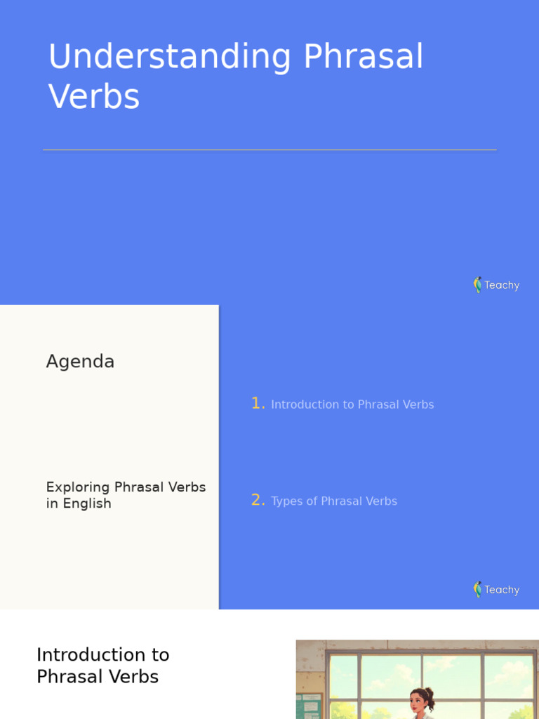 Slide - Understanding Phrasal Verbs | PDF