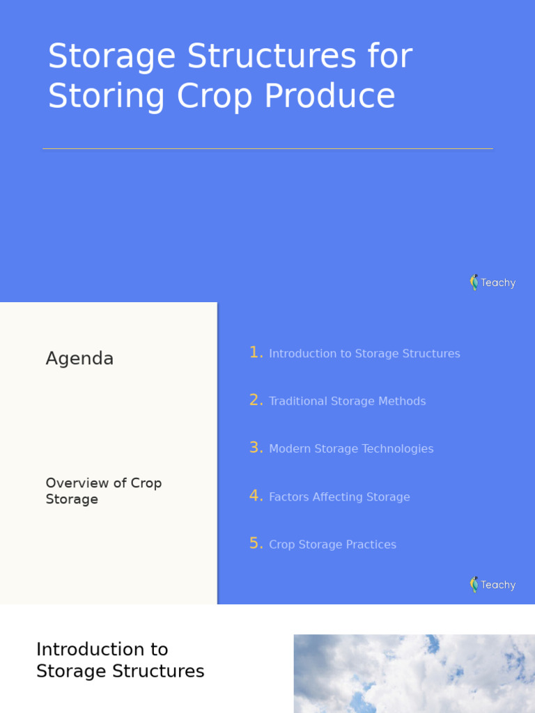 Slide - Storage Structures For Storing Crop Produce | PDF | Vegetables ...