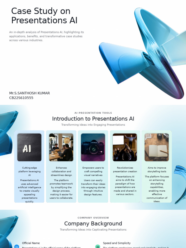 Case Study On Presentations AI - Animated | PDF | Artificial ...