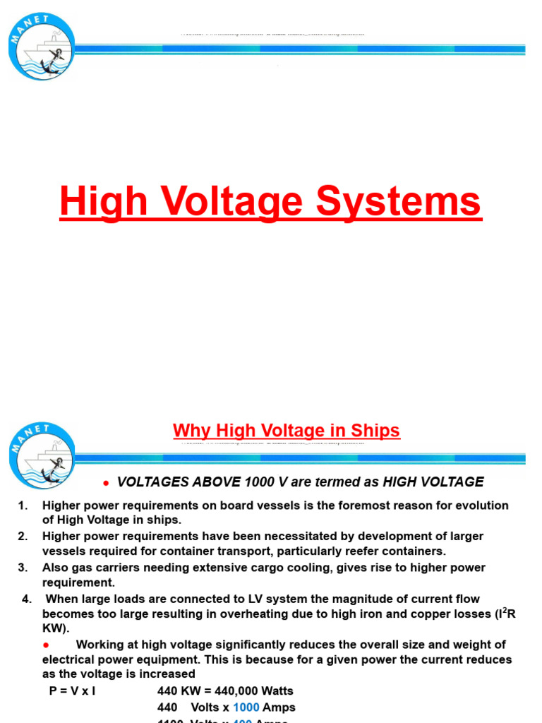 High Voltage Systems | PDF | High Voltage | Capacitance
