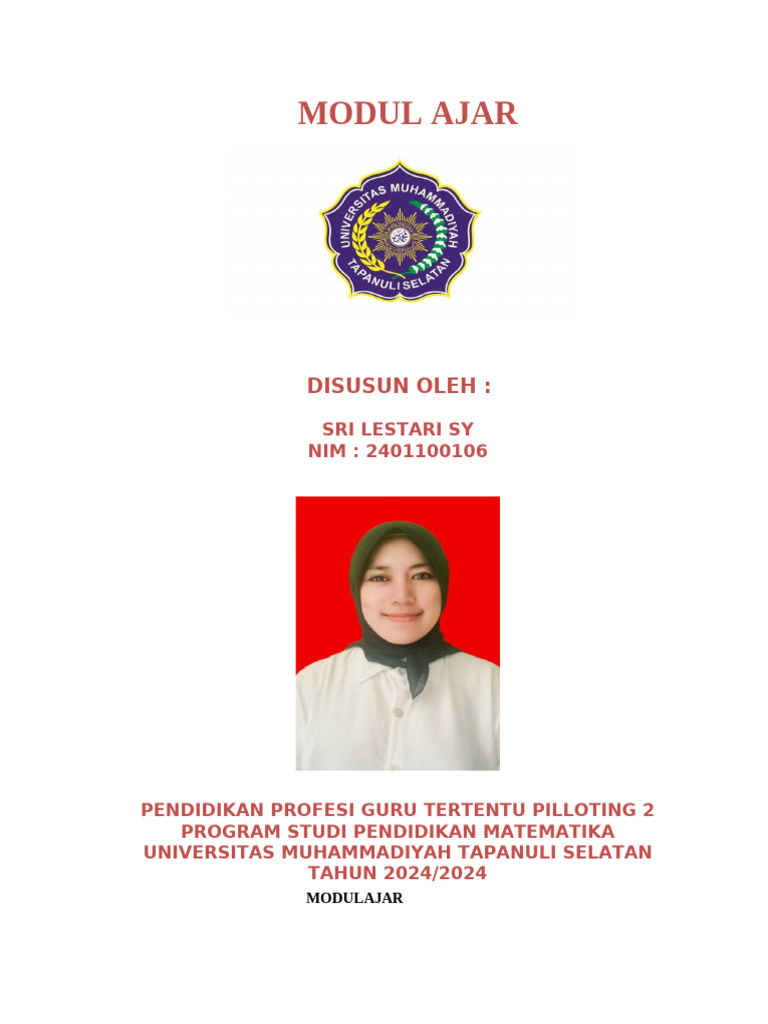 Modul Ajar Matriks | PDF