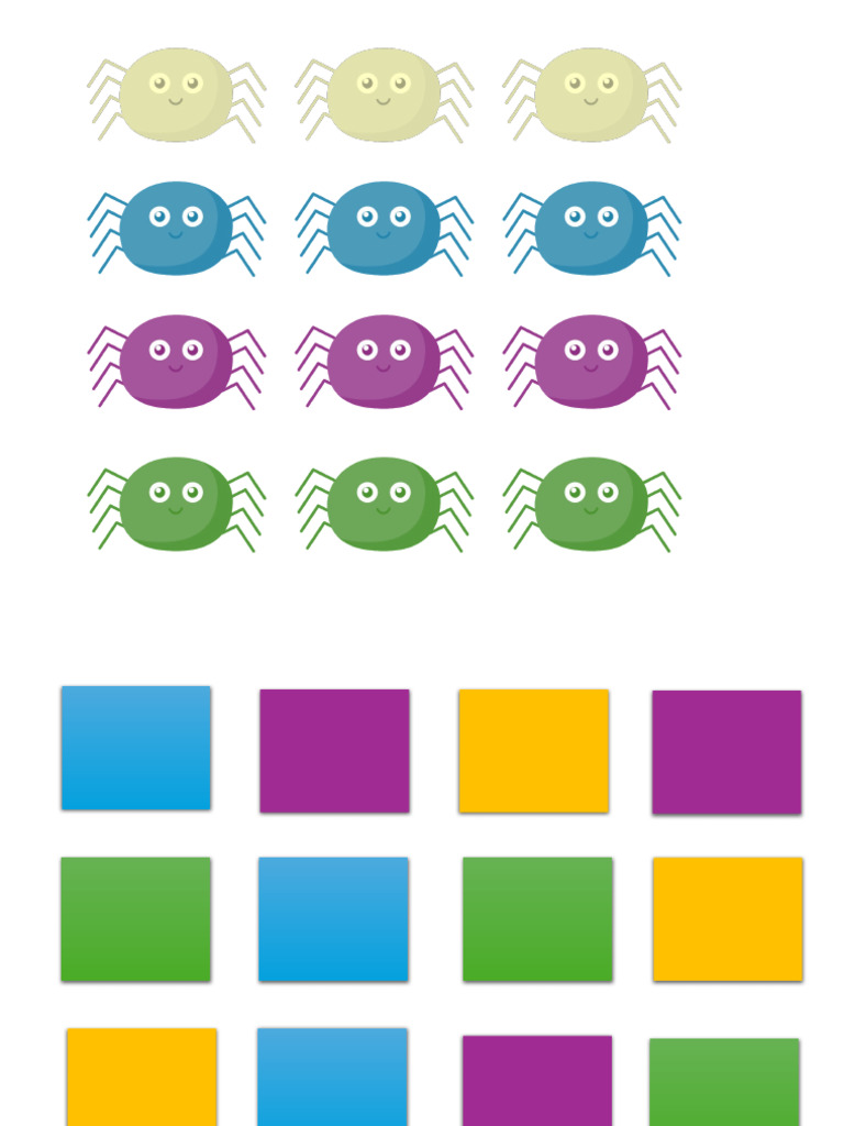 Arañitas y Colores | PDF