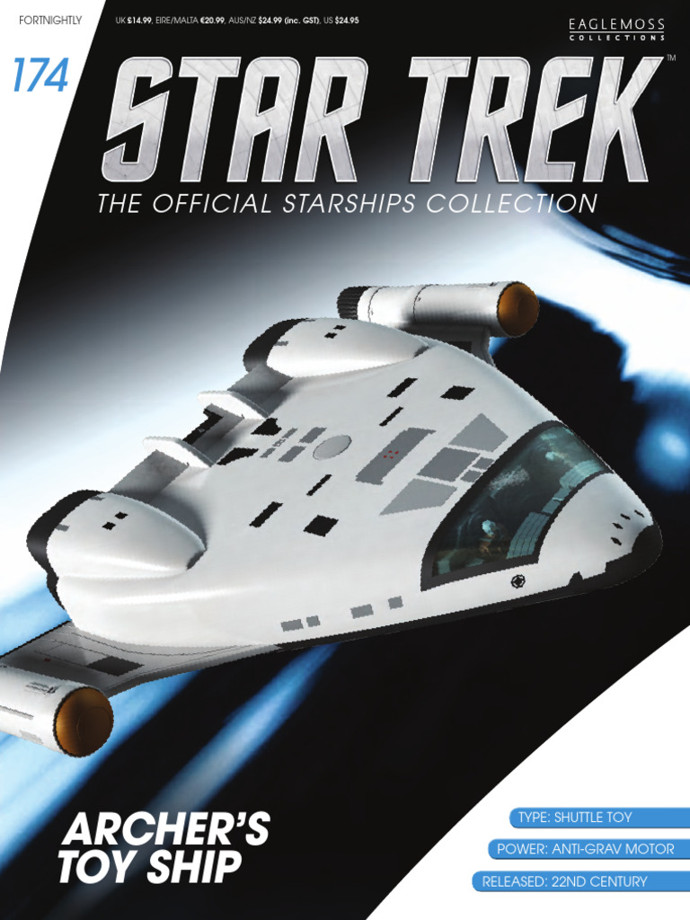 Issue 174 - Archer's Toy Ship | PDF | Jonathan Archer | Starship Enterprise