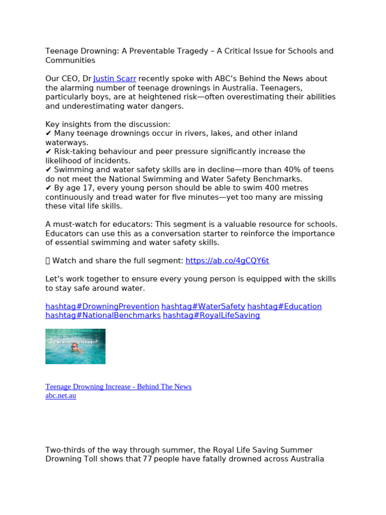 scarr | PDF | Swimming