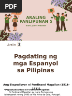 Pananakop NG Espanya Sa Pilipinas | PDF