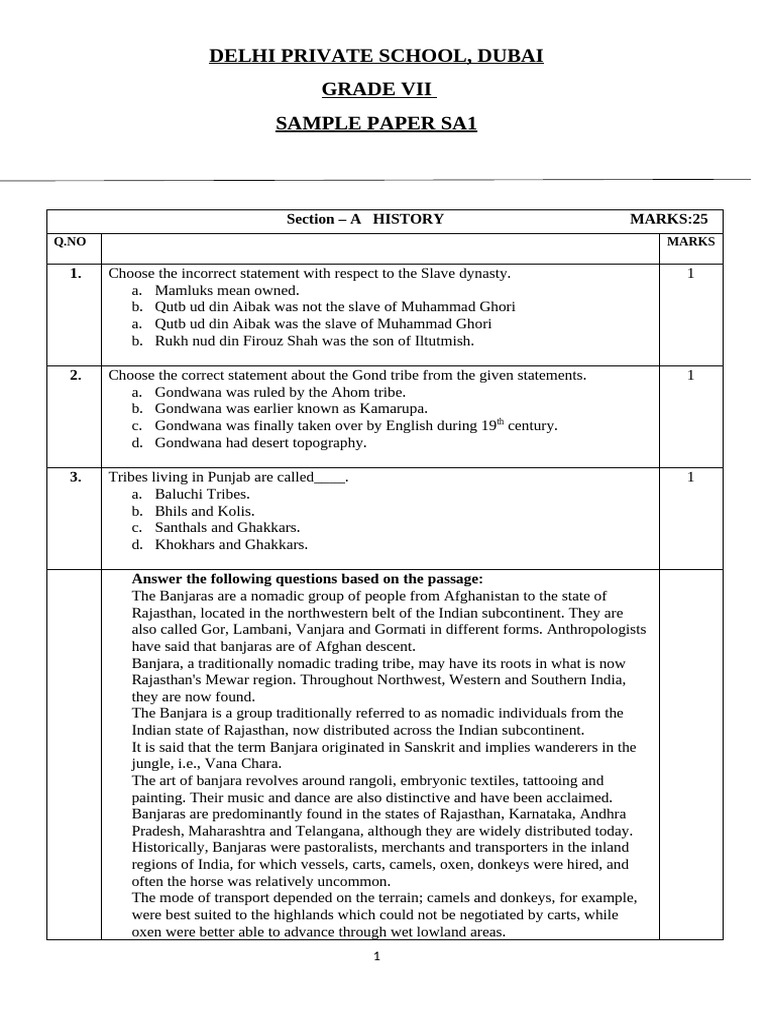 7 Sample paper sa1 | PDF | Erosion | Earthquakes