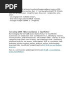 GSTR-2B Bill Wise Reconciliation Format | PDF | Taxes | Payments