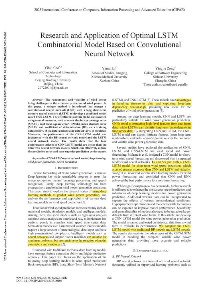 REF 3.0 Research - and - Application - of - Optimal - LSTM ...