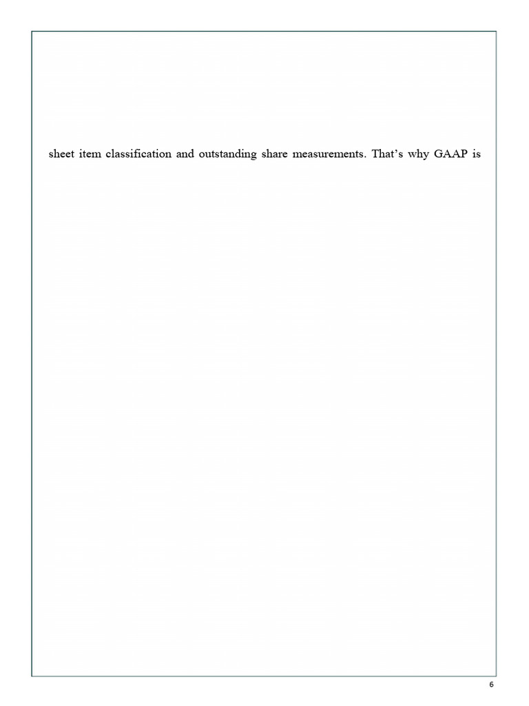 Understanding GAAP for Financial Statements | PDF | Generally Accepted ...