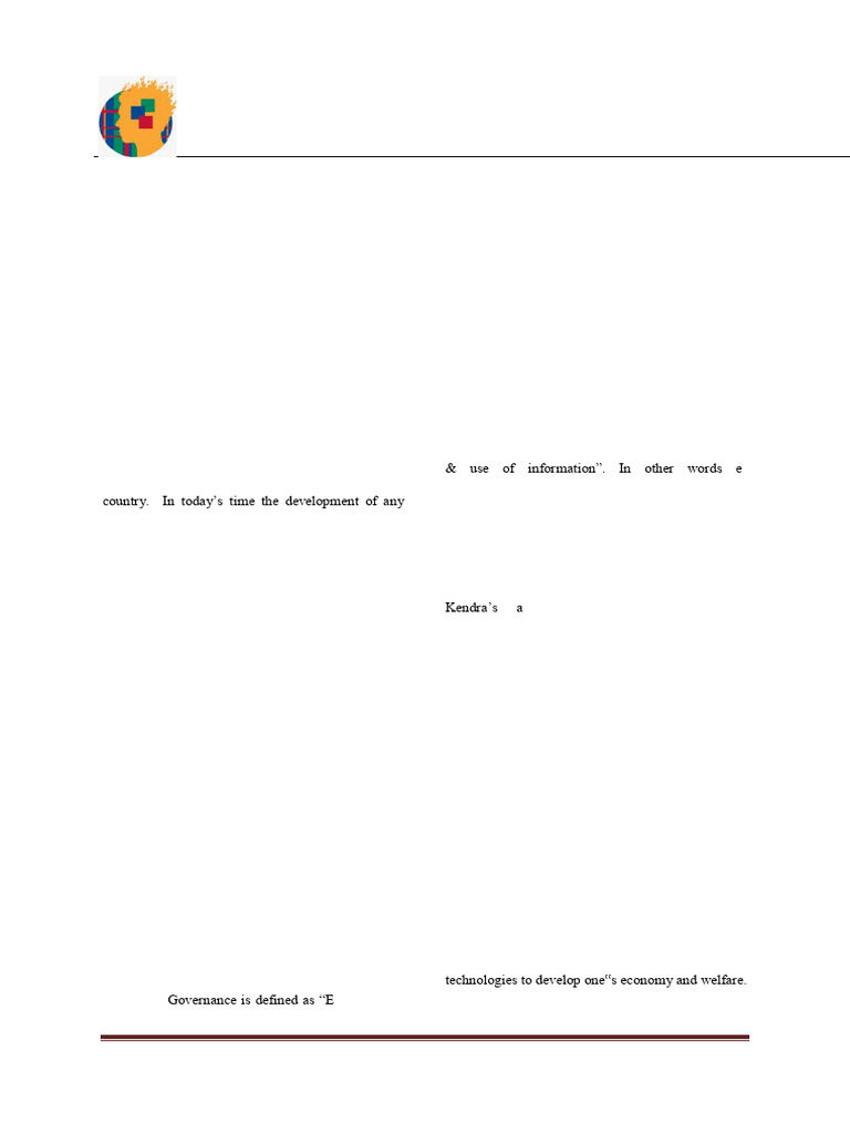 E Governance in India Opportunities, Challenges | PDF | Cloud Computing | Literacy