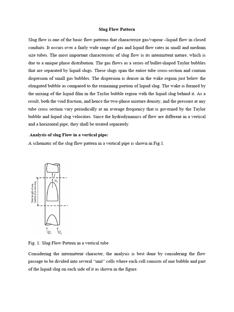 Slug_flow_model | PDF | Liquids | Fluid Dynamics