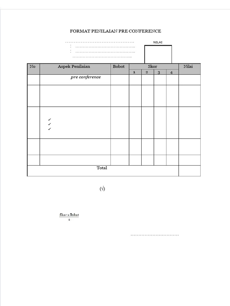 Pre Dan Post Coference | PDF