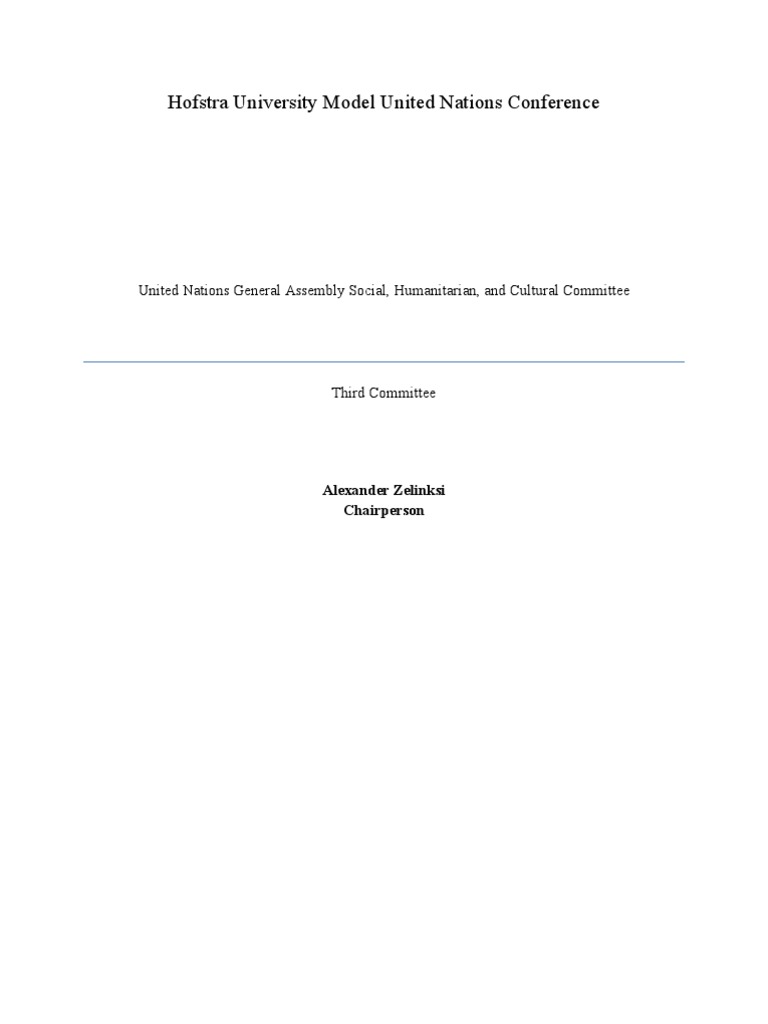 SOCHUM Background Guide Final | PDF | Human Trafficking | Lord's ...