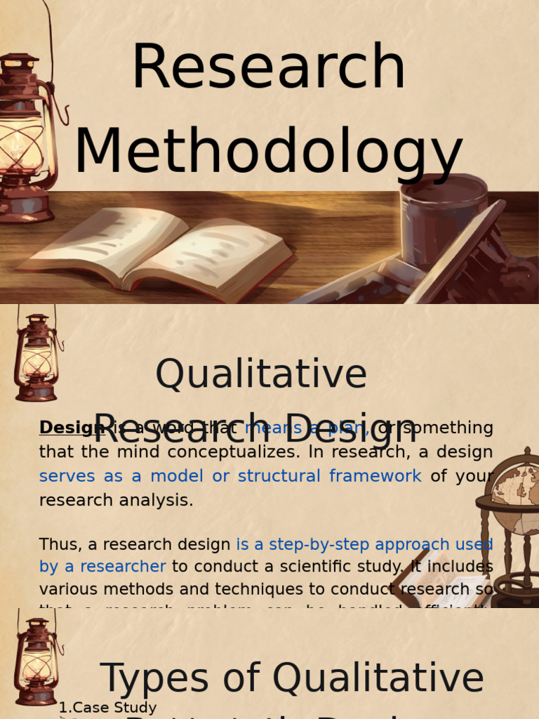 Q4 L1 Research-Methodology | PDF | Qualitative Research | Methodology