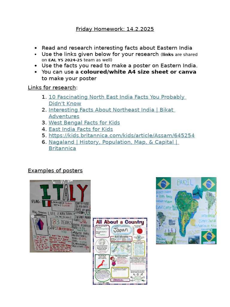 Friday Homework.14.2.2025 | PDF