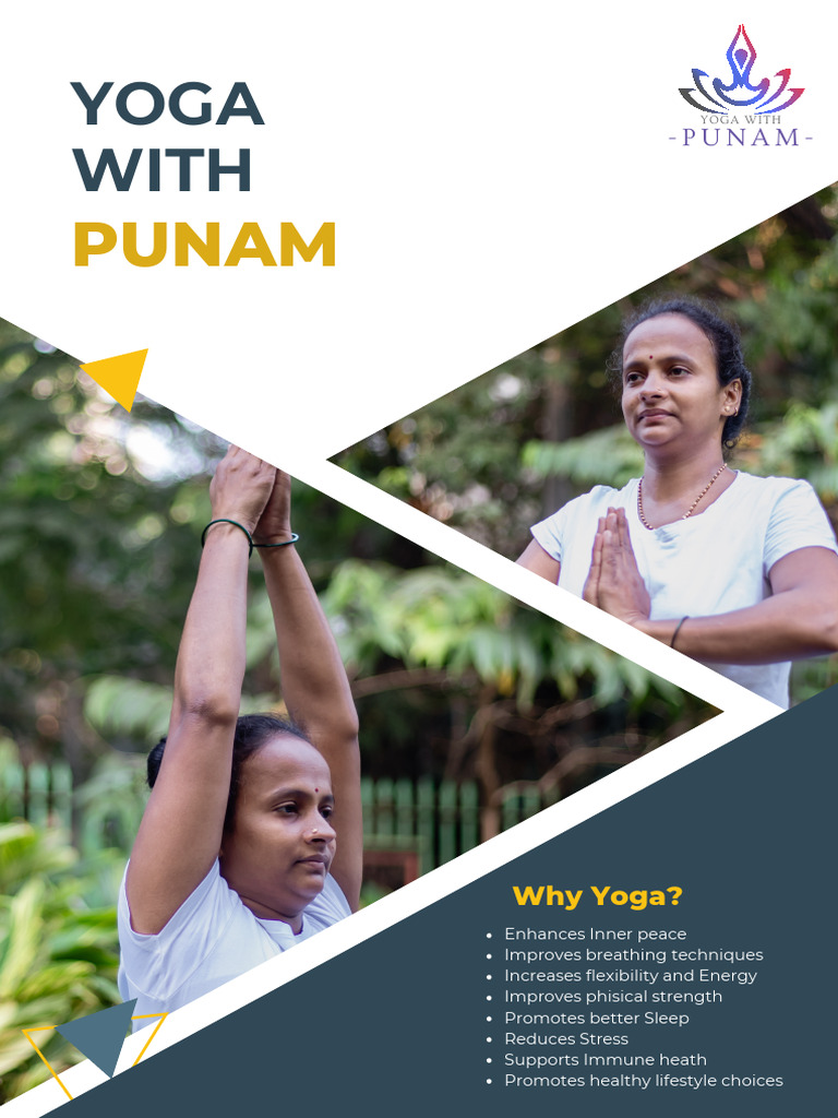 Punam Shelar - Yoga Profile | PDF | Yoga | Ashtanga Vinyasa Yoga