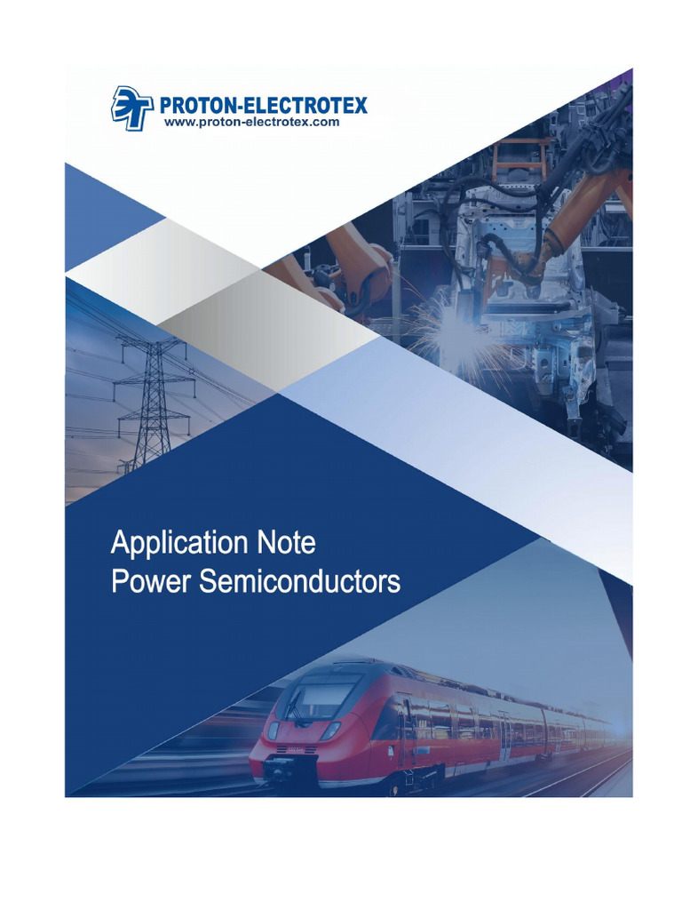 Application Note Bipolar Products Proton-Electrotex | PDF | P–N ...