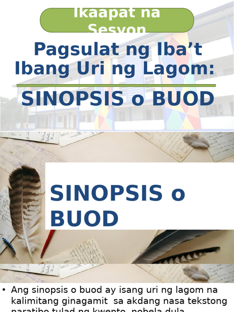 Sinopsis o Buod | PDF