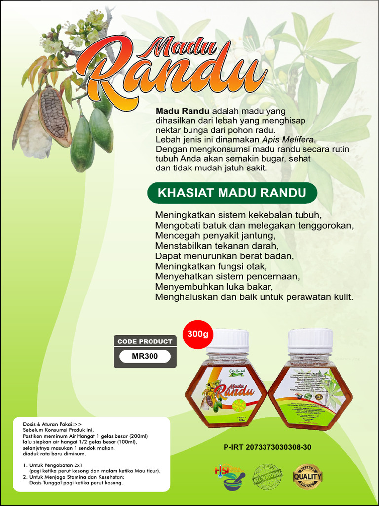 Brosure Madu Randu - 04012025 | PDF