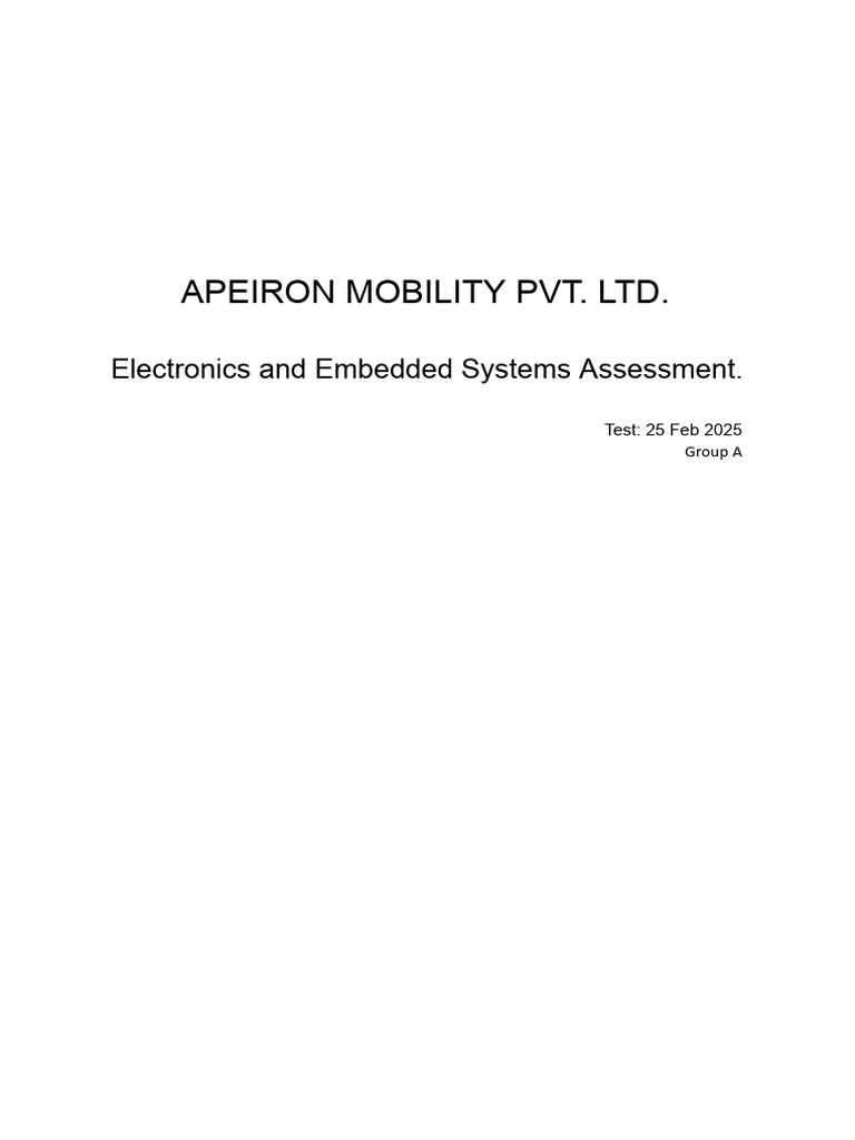 Electronics Assessment for Candidates | PDF | Pointer (Computer ...