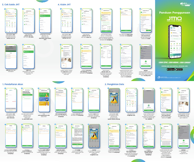 Brosur Panduan Penggunaan JMO | PDF