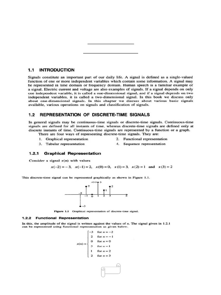 Signal and System Analysis | PDF | Recurrence Relation | Electrical Network