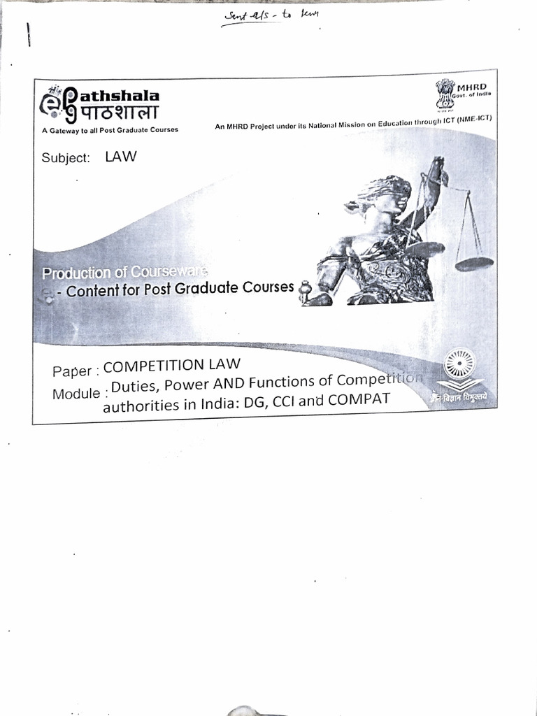 Power and Functions of CCI | PDF | Appellate Court | Tribunal