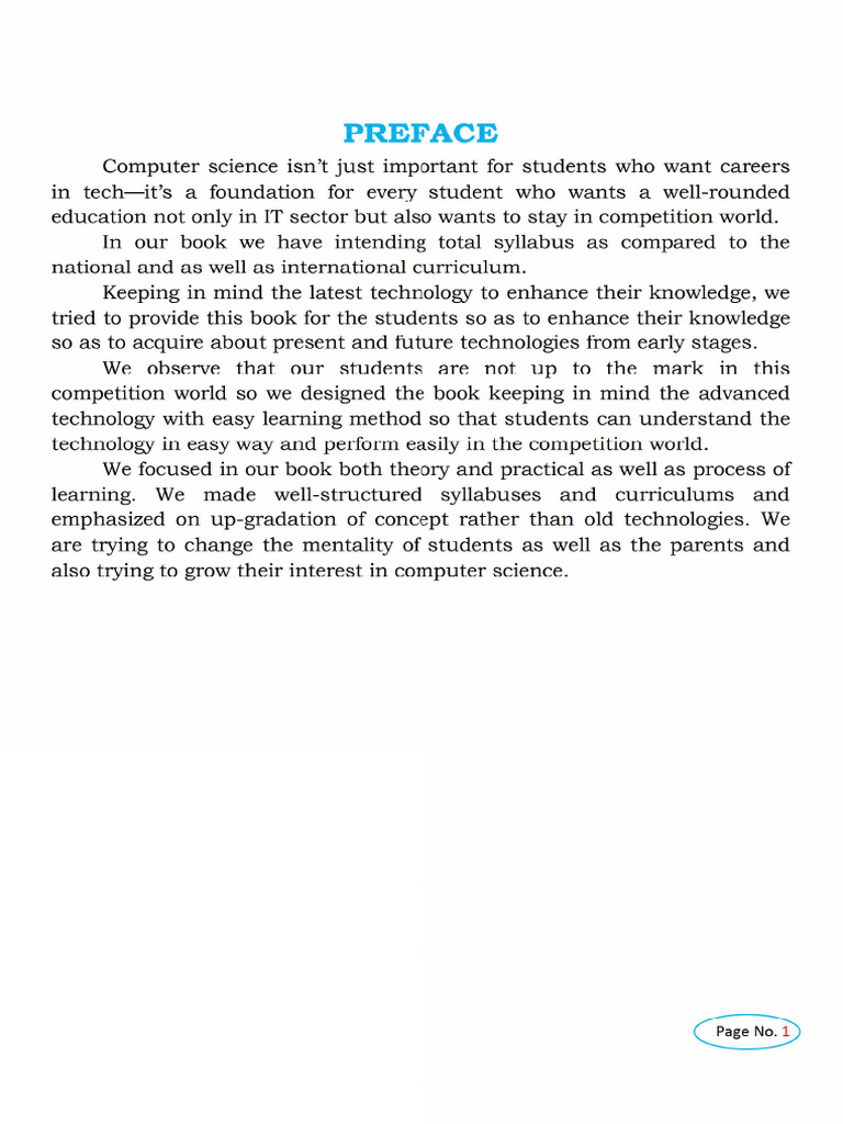 Sample Copy Class 4 | PDF