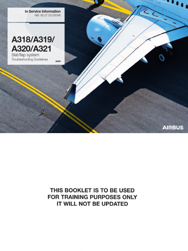 ISI 27.50.00046 Slat Flap System Troubleshooting Guidelines | PDF ...