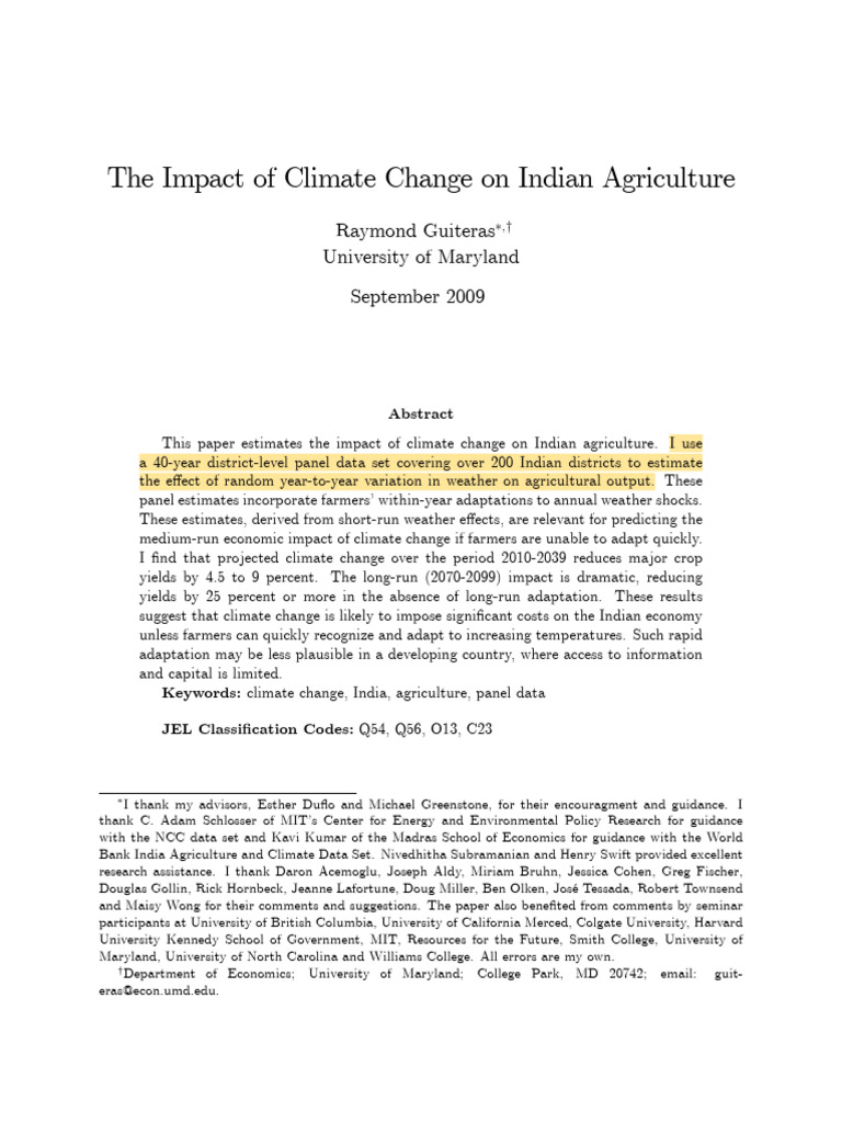 Guiteras Climate Change Indian Agriculture Sep 2009.PDF - Crdownload ...