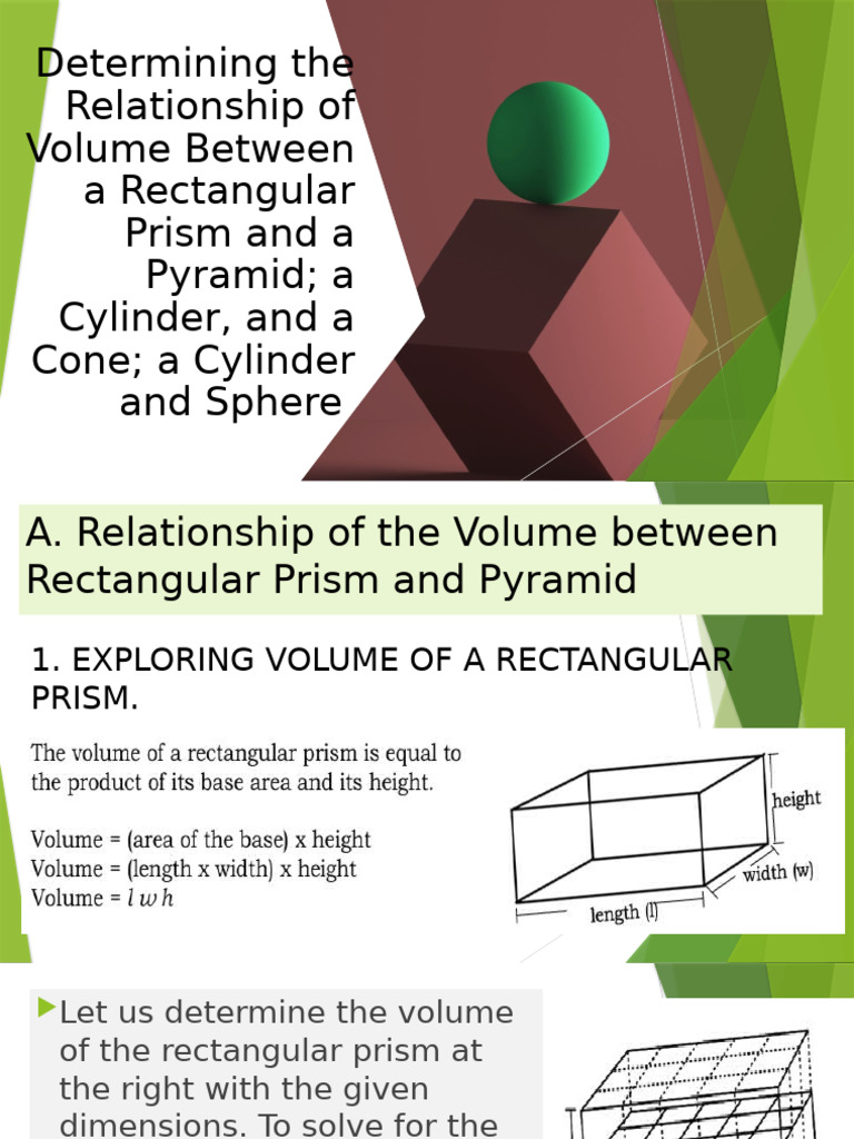 Q4 math 6 w1 Determining the Relationship of Volume Between a ...