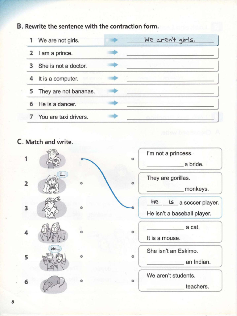 My First Grammar 2 Workbook | PDF