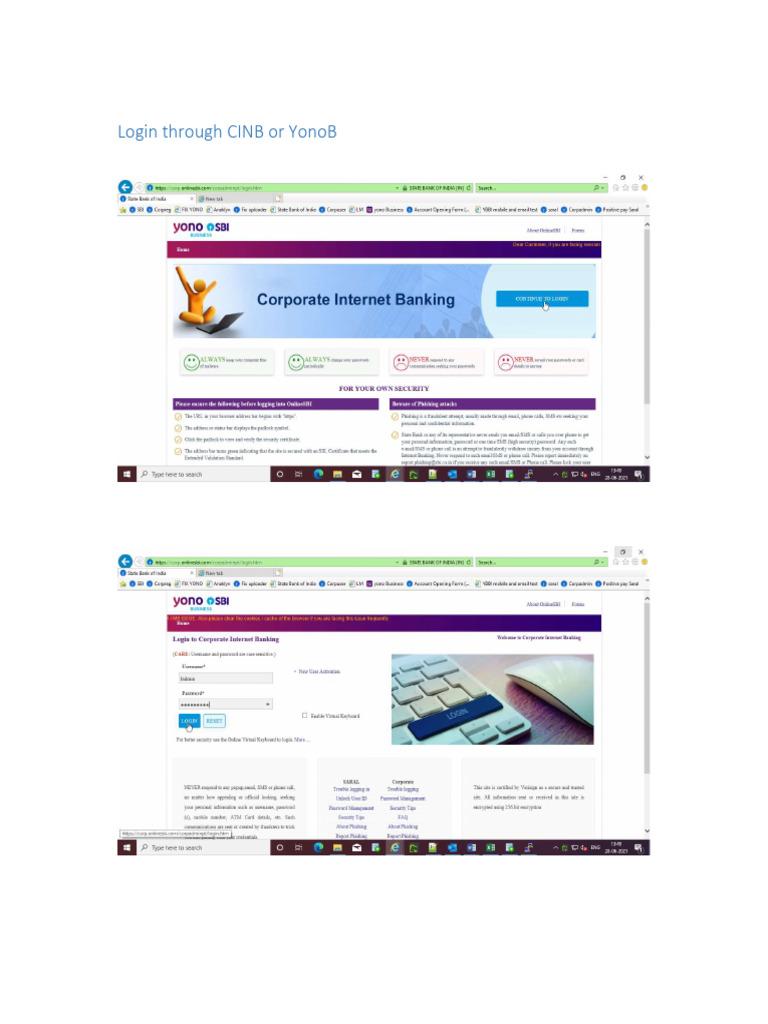 CINB - Admin Process Flow - Positive Pay Registration | PDF
