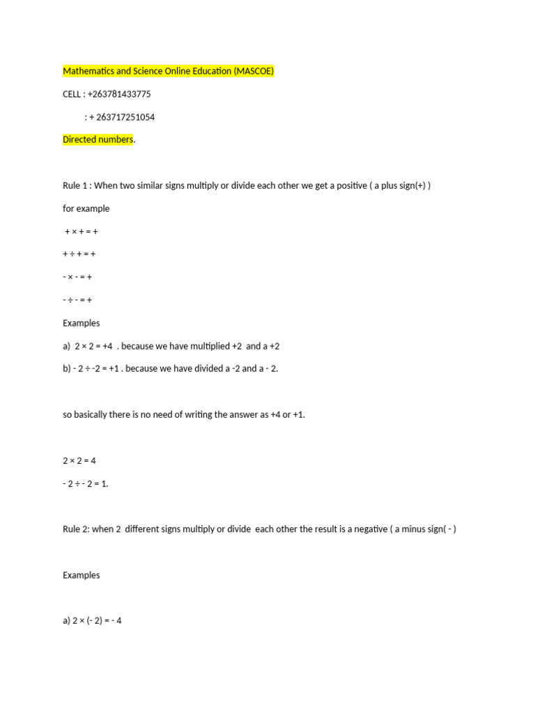 Factorisation-Removal of Brackets Form2 | PDF