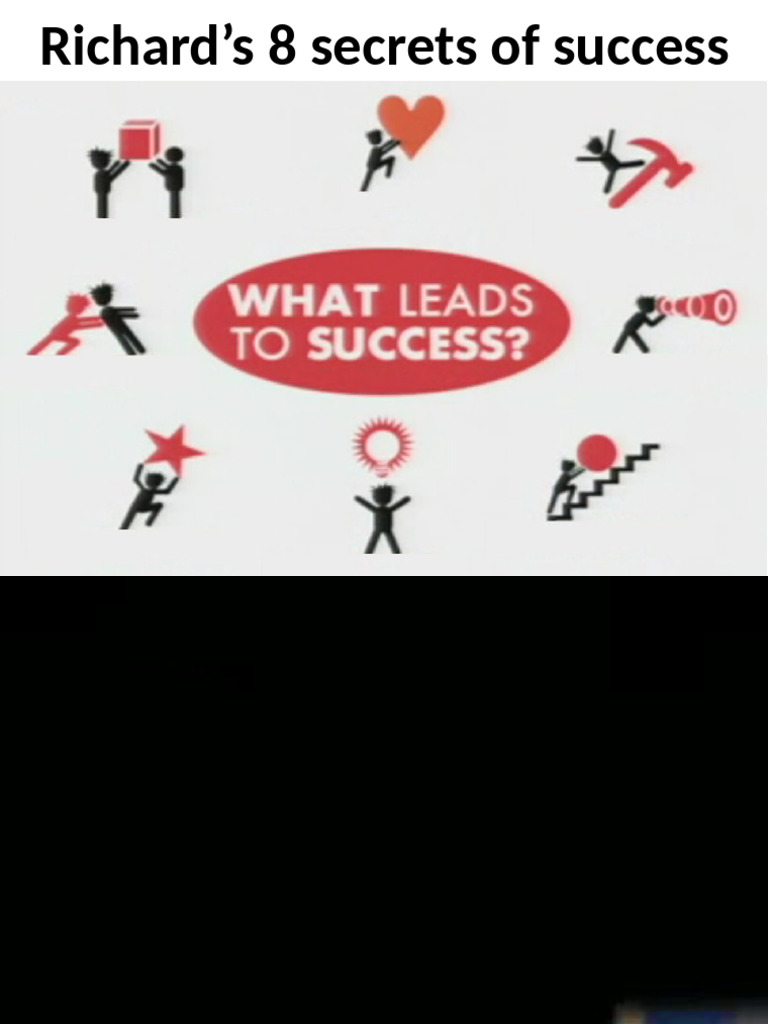 8 Secrets of Success PPT Video and Discussion | PDF