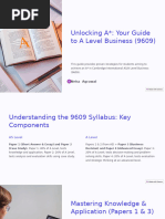 AS Level Business 9609 Revision Notes | PDF
