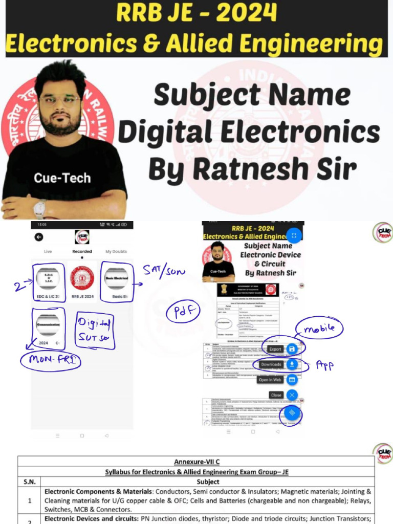 Day 1 Digital Electronics | PDF