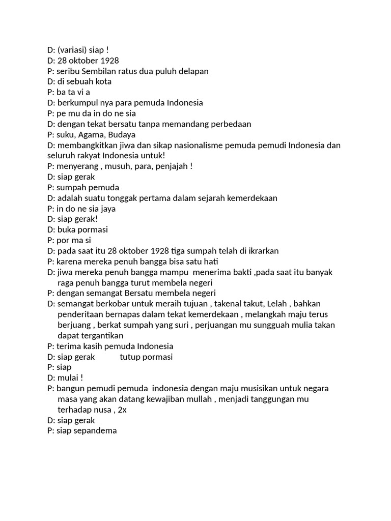 Kata-Kata Variasi LKBB | PDF