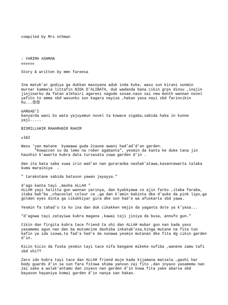 YARIMA AshMan Cmplt-1-1 | PDF