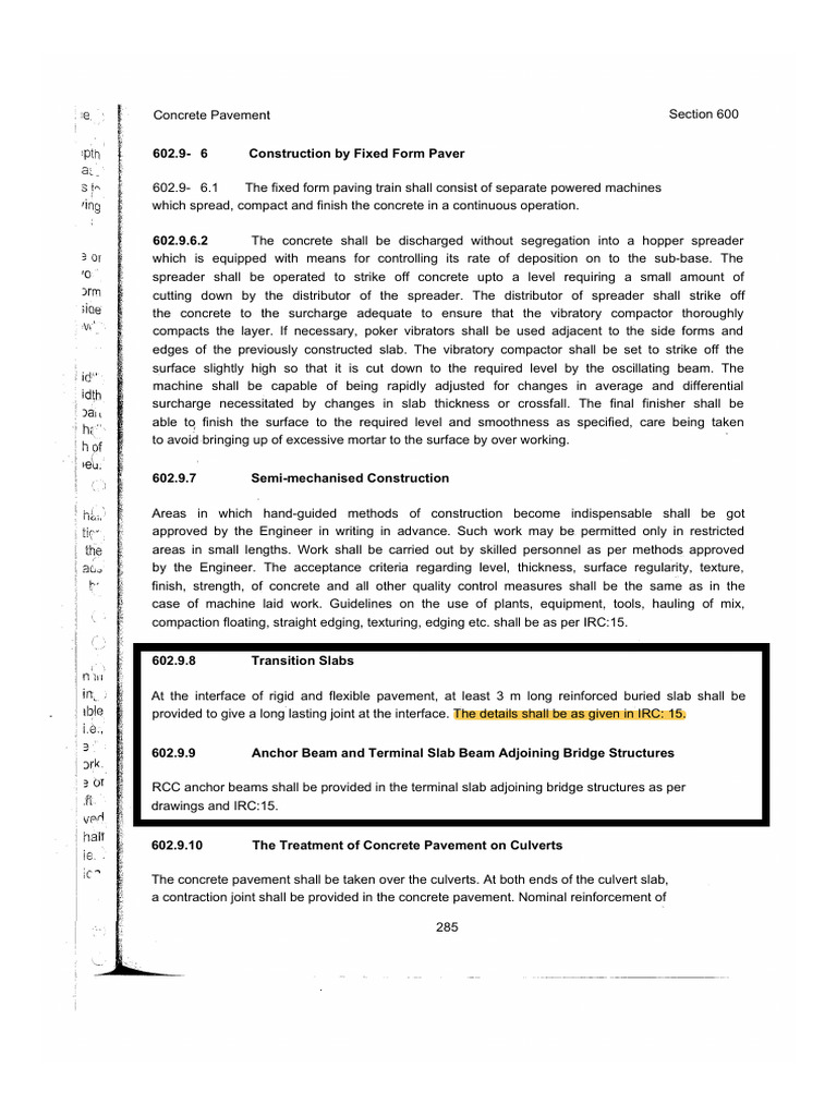 Transition Slab - Morth-Specifications-For-Road-Bridge-Works-5th ...