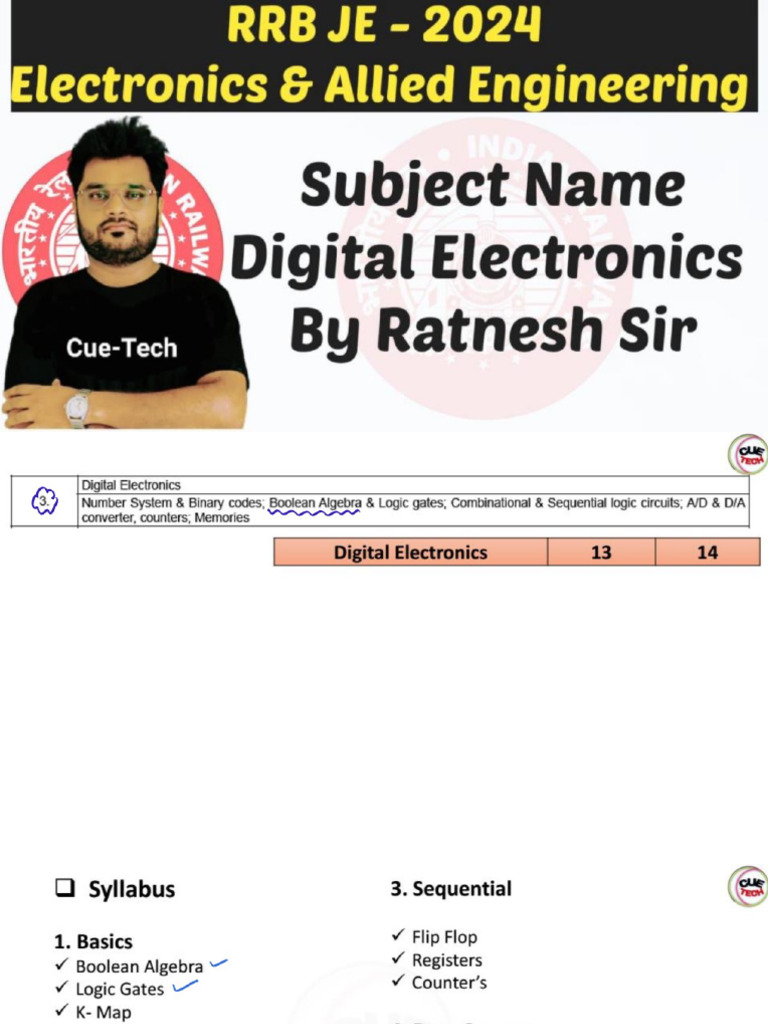 Day 2 Digital Electronics | PDF