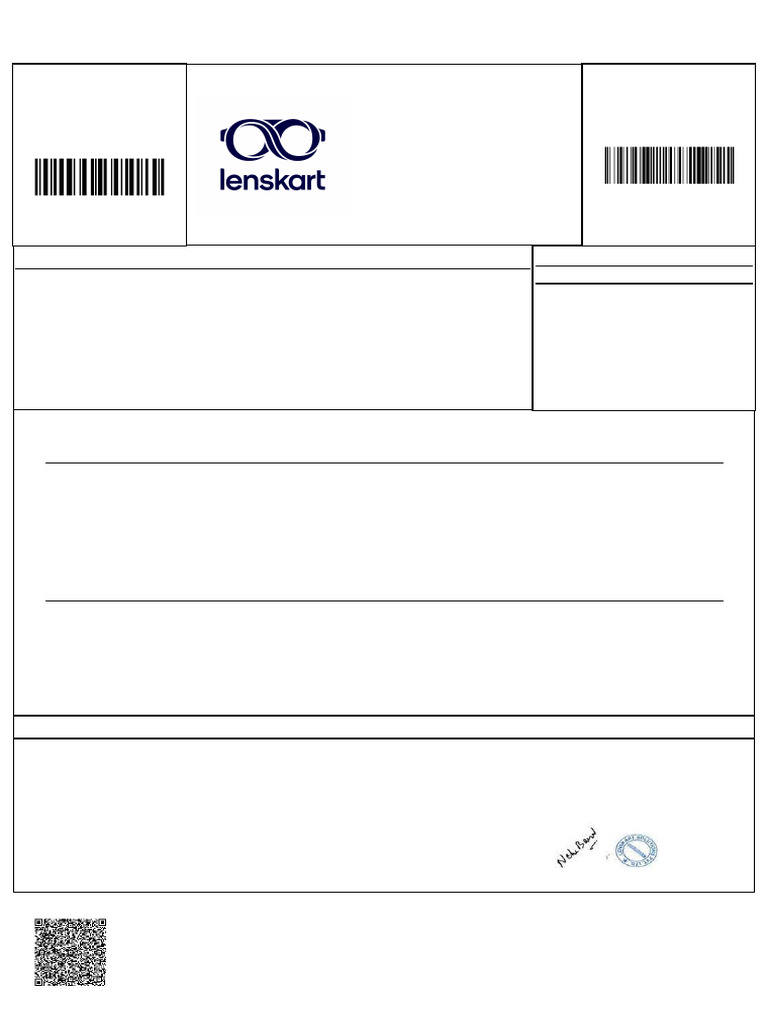 Invoice 1 Glasses | PDF | Invoice | Economy Of India