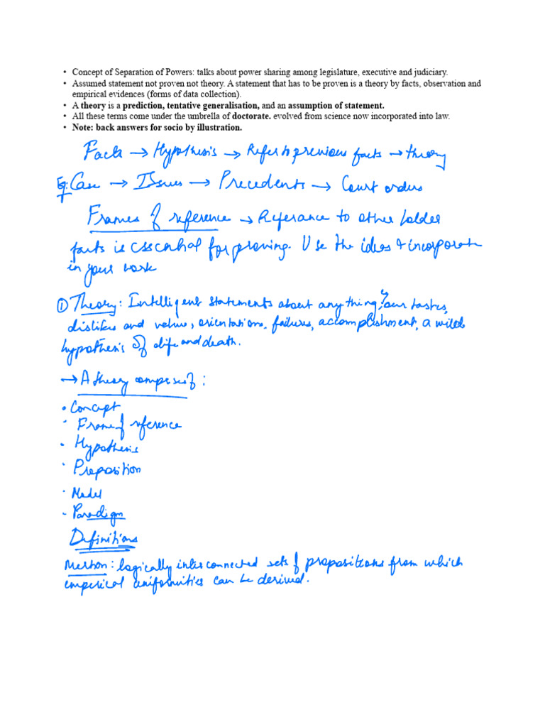 Unit 1 Sociological Theories Pdf Positivism Science