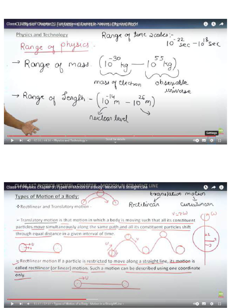 Physics Chapter Unit & Measurement | PDF
