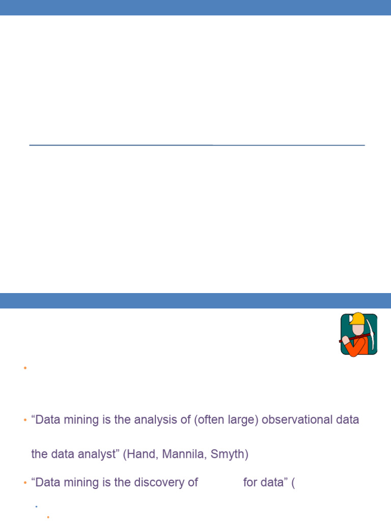 datamining-lect2 | PDF