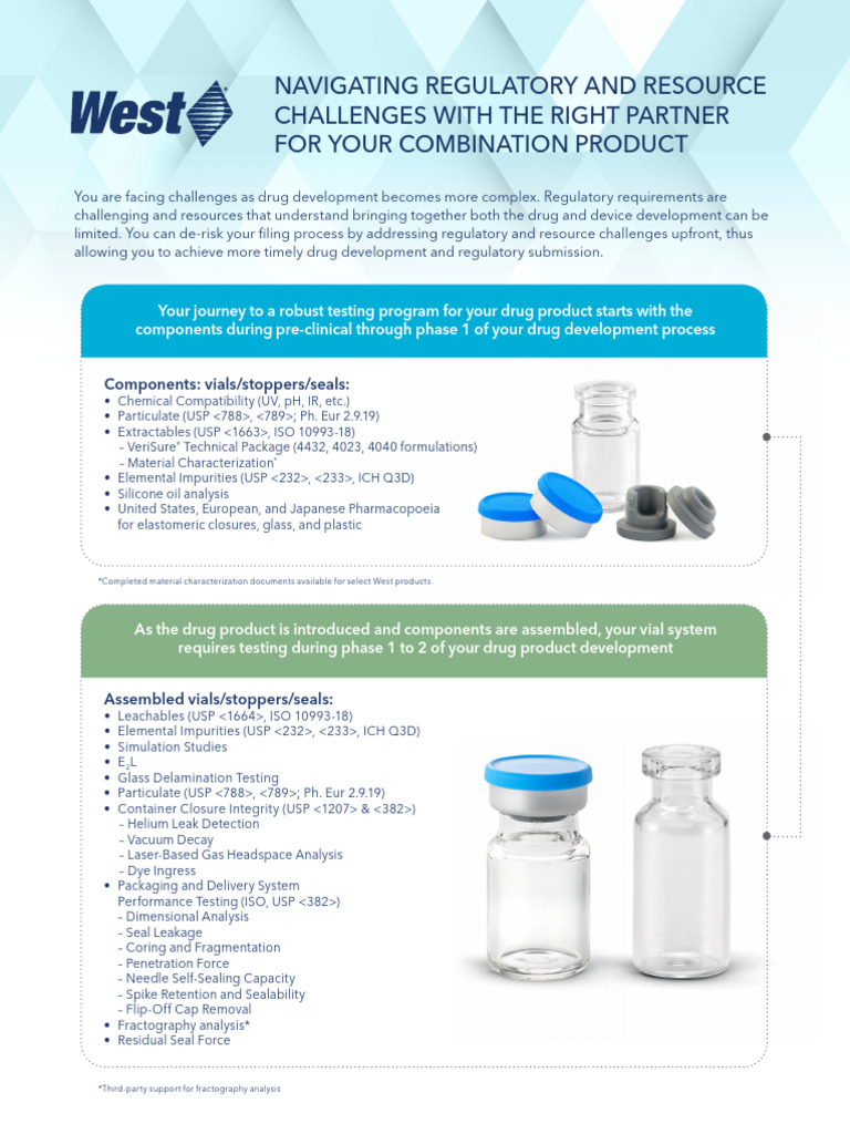 Services For Vial Systems Testing Information Sheet | PDF | Regulatory ...