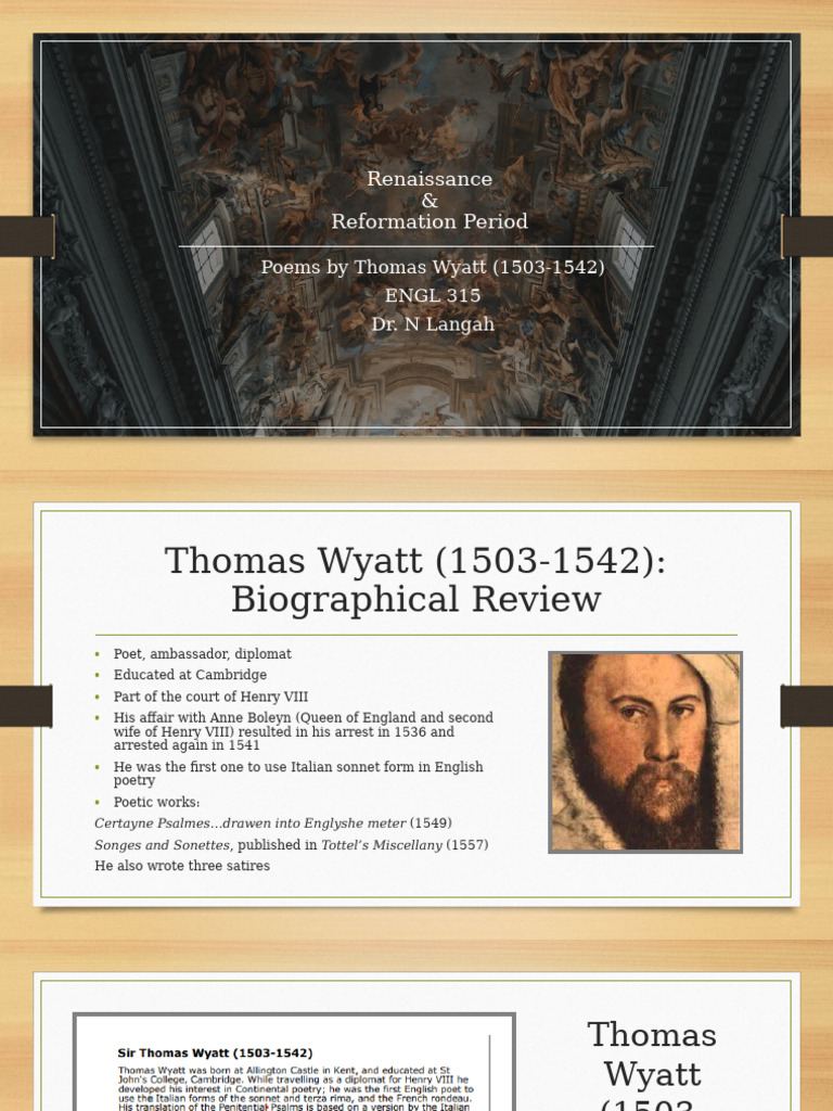 Emergence of Renaissance | PDF | Poetry | Phonaesthetics