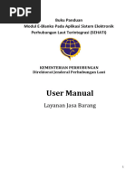 User Manual - Portal Pengguna Jasa | PDF | Komputer